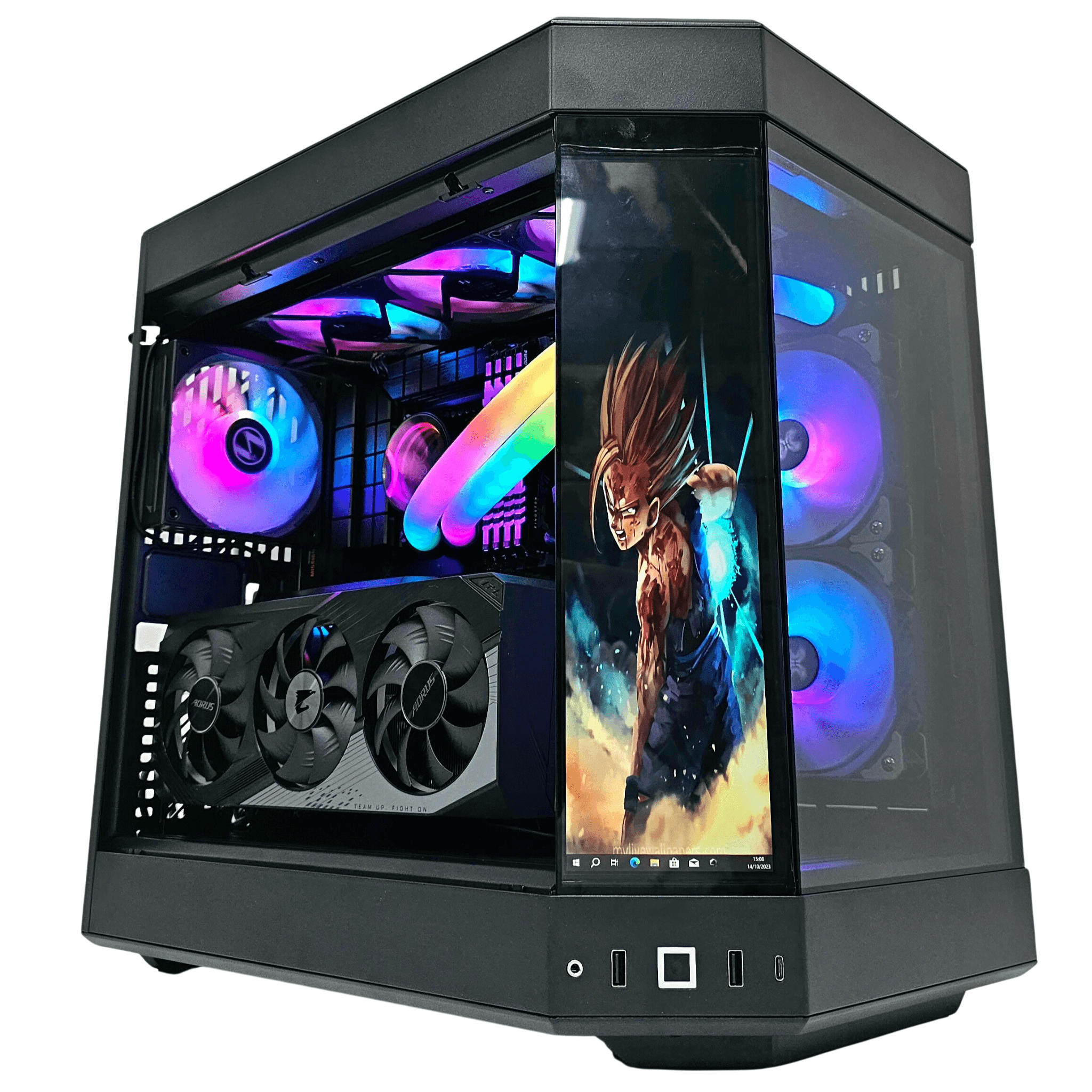 Gaming PC with Monitor Bundle Complete Setup for Gamers – PC BUILDER ...