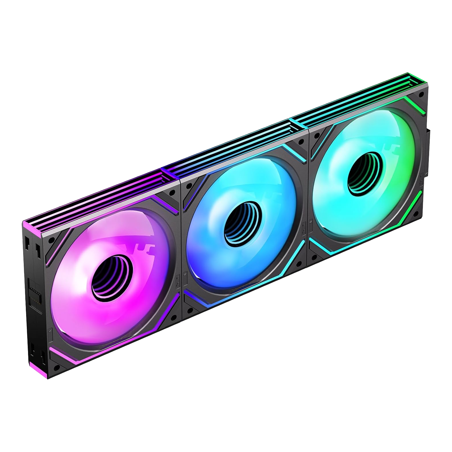 JUNGLE LEOPARD Astro Series Interstellar-V2 Daisy Chain RGB PC Fan Bla ...