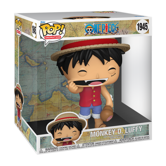 Funko Pop! Jumbo: One Piece - Monkey D. Luffy - Collectable Vinyl Figu ...