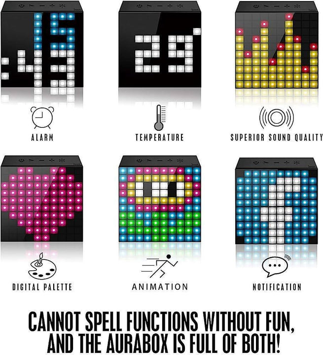 Divoom Timebox-Evo Pixel Art – PC BUILDER QATAR - Best PC Gaming Store in Qatar